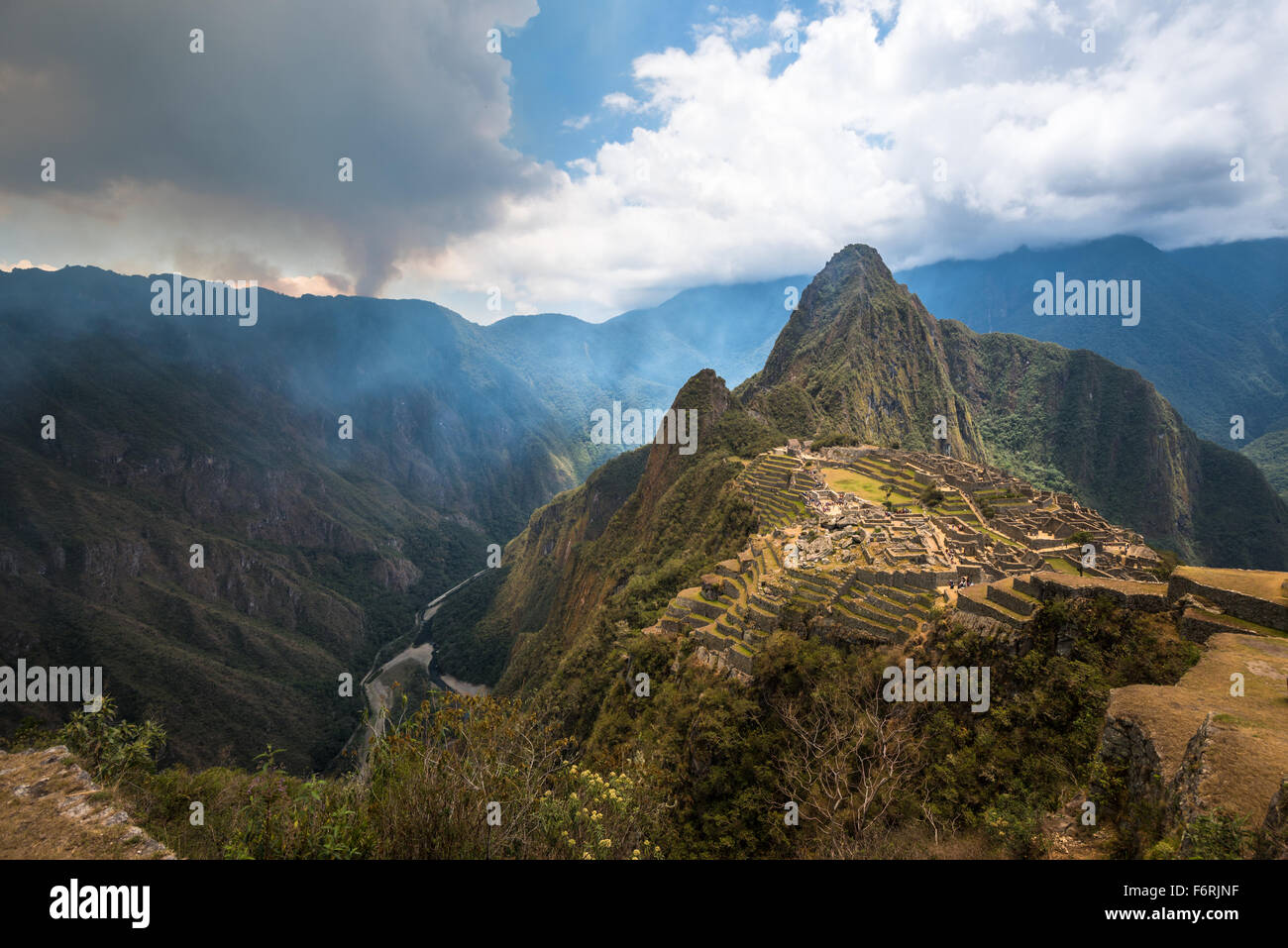 Machu Picchu, UNESCO World Heritage Site. One of the New Seven Wonders ...