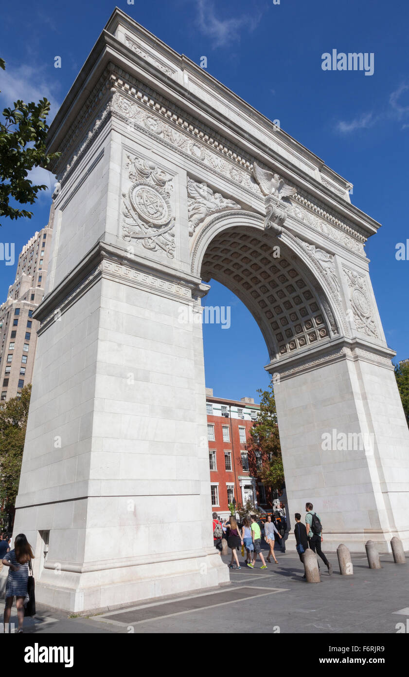 New york city arch hi-res stock photography and images - Alamy