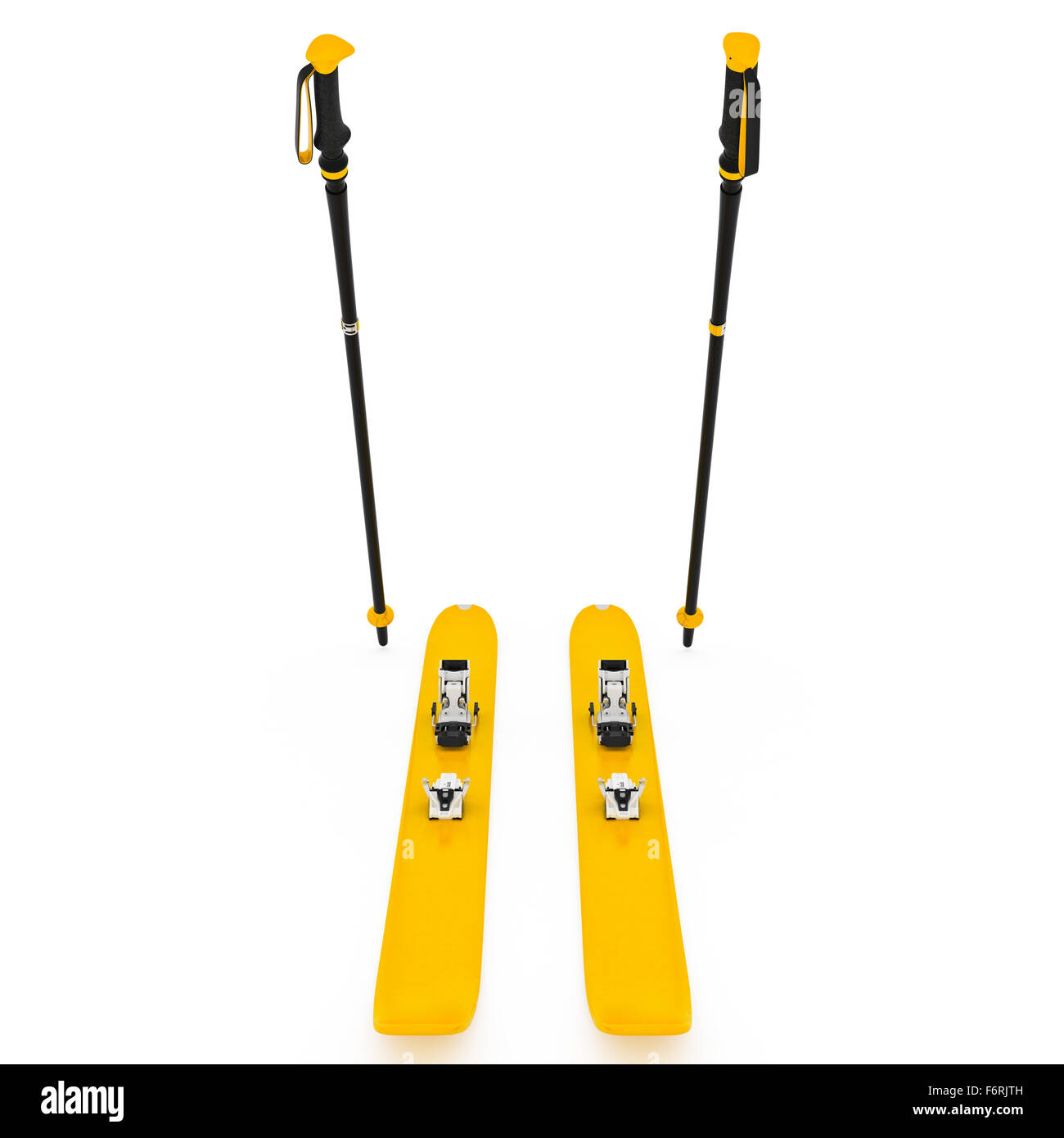 Yellow poles Cut Out Stock Images & Pictures - Alamy