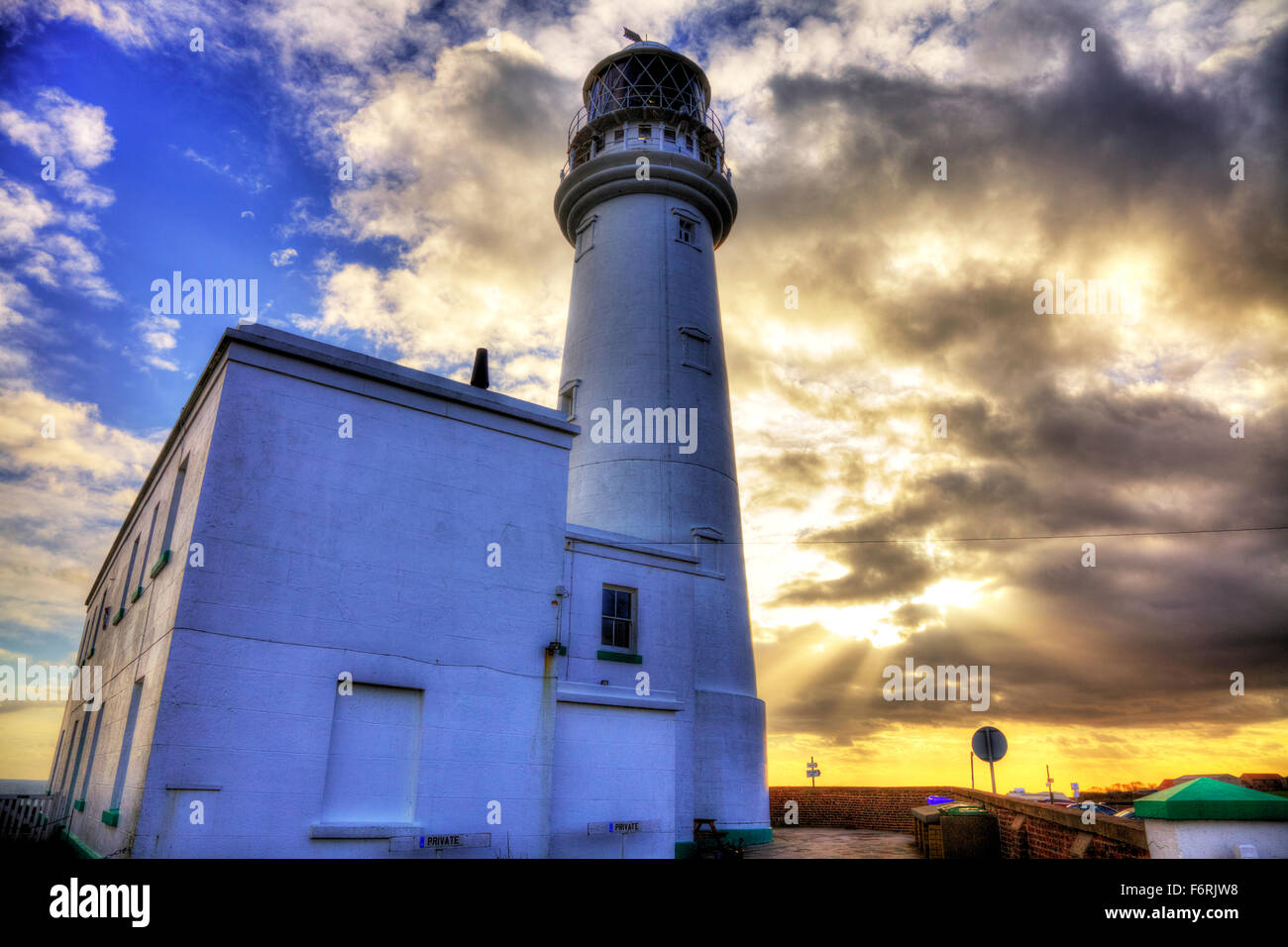 Flamborough Head Lighthouse Yorkshire England UK Europe lighthouses ...