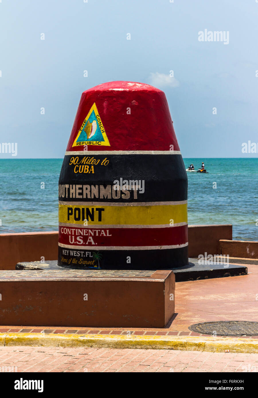 Southernmost point buoy hi-res stock photography and images - Alamy