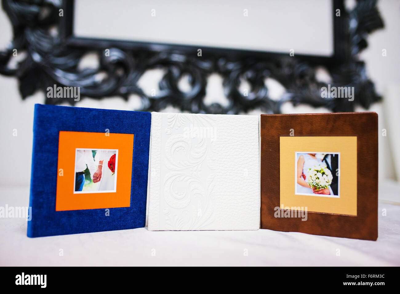 Set of three CD box Stock Photo - Alamy