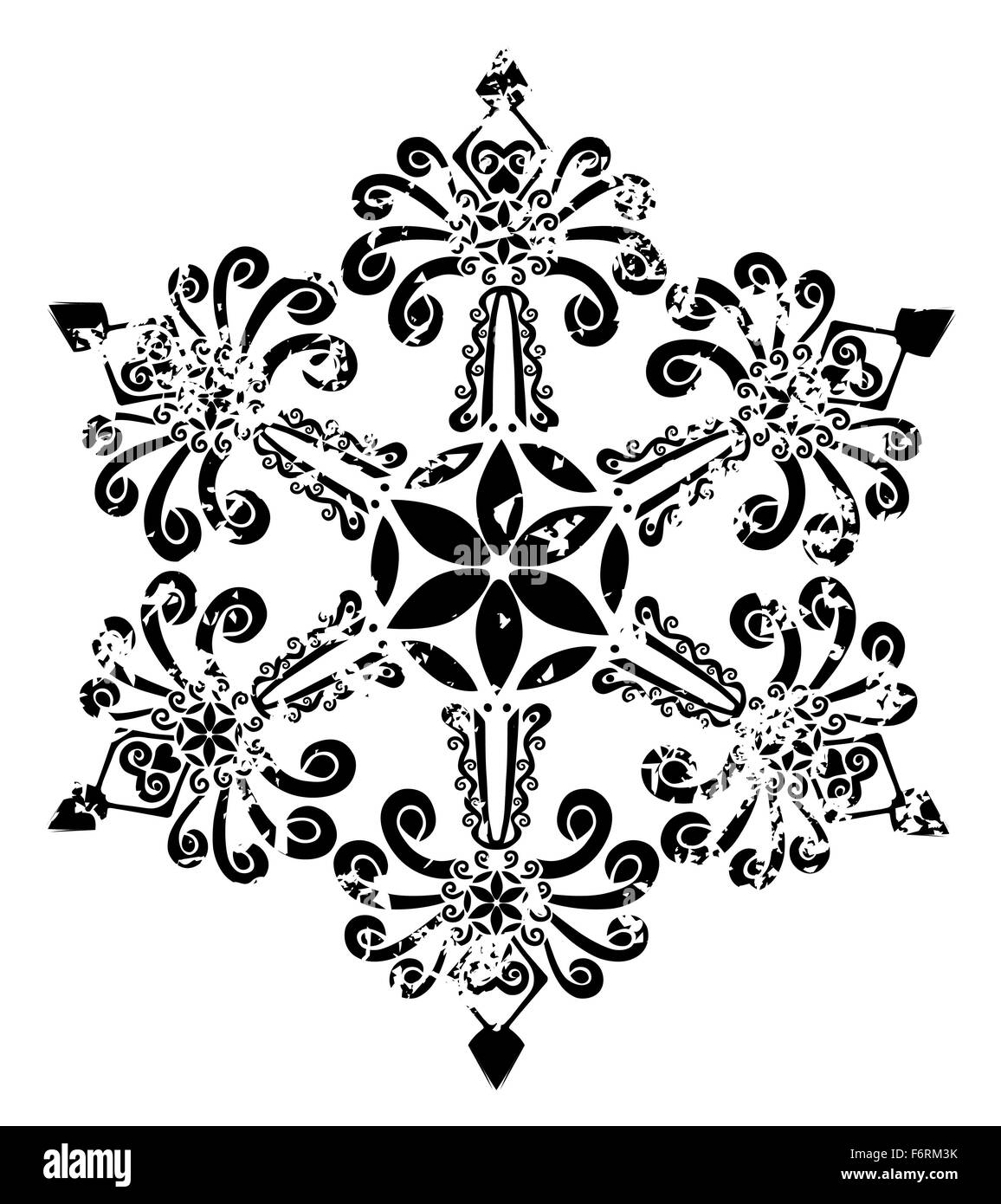 Flower background star element Cut Out Stock Images & Pictures - Alamy