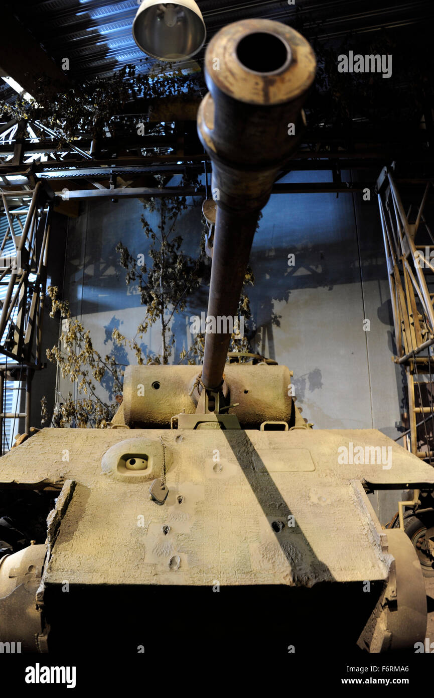 D Day,Panther german tank,Overlord Museum,Omaha Beach,Colleville-sur ...