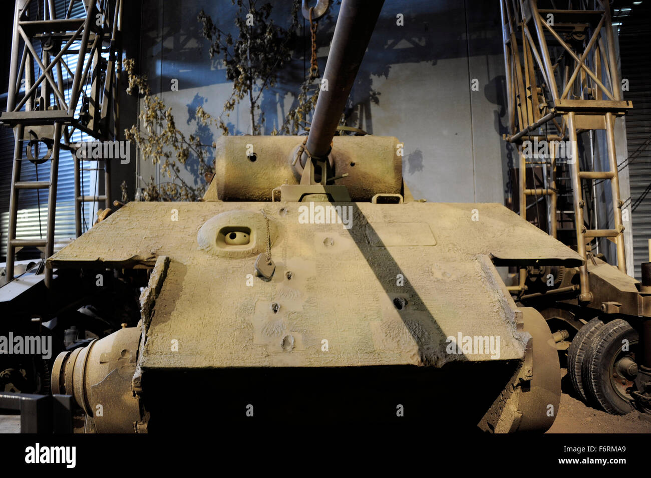 D Day,Panther german tank,Overlord Museum,Omaha Beach,Colleville-sur ...
