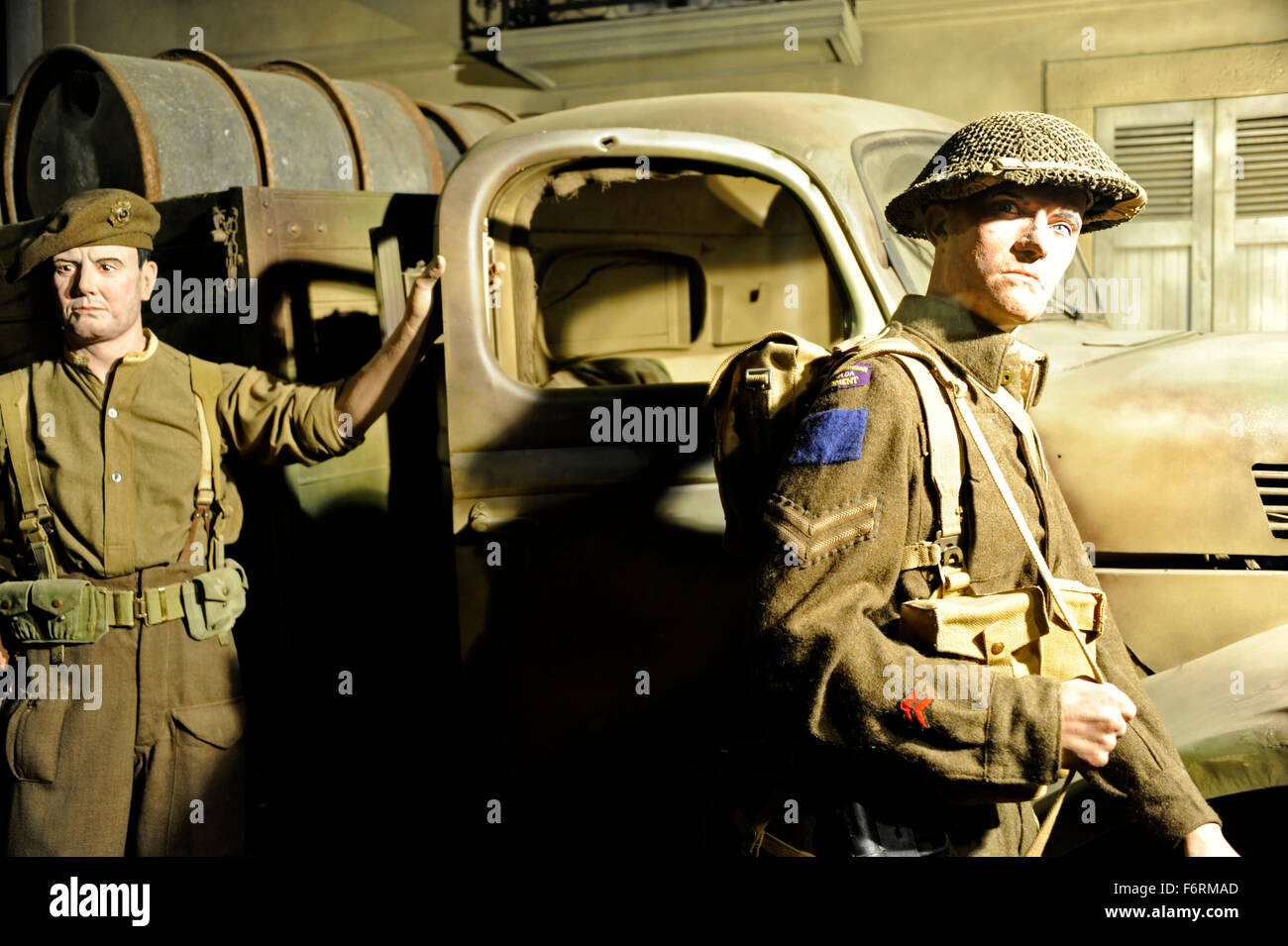 D Day,British soldiers,Overlord Museum,Omaha Beach,Colleville-sur-Mer ...