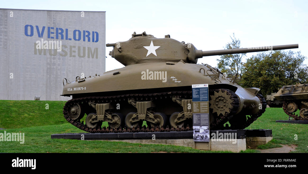 Sherman m4a1 medium tank hi-res stock photography and images - Alamy