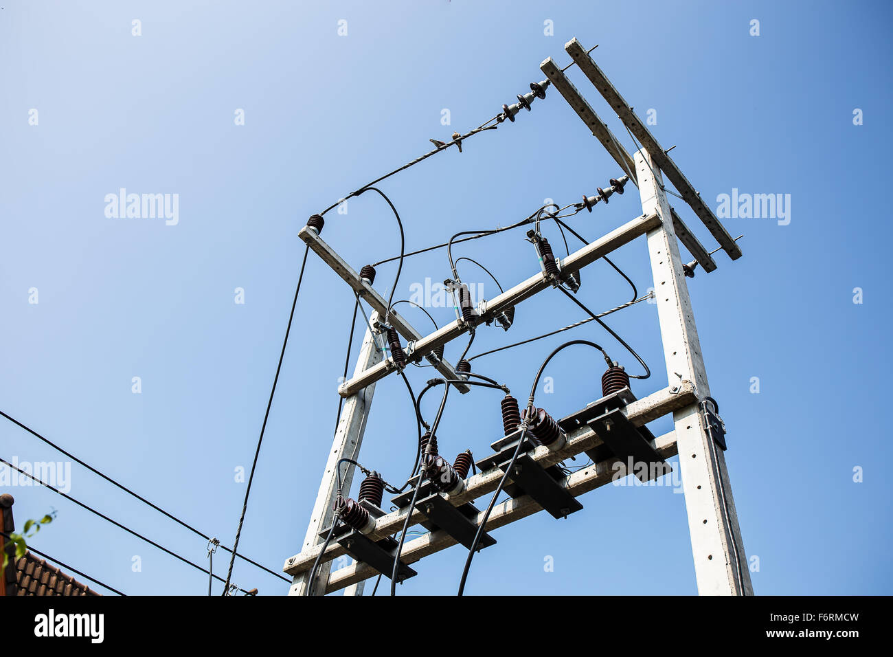 Post of electricity hi-res stock photography and images - Alamy