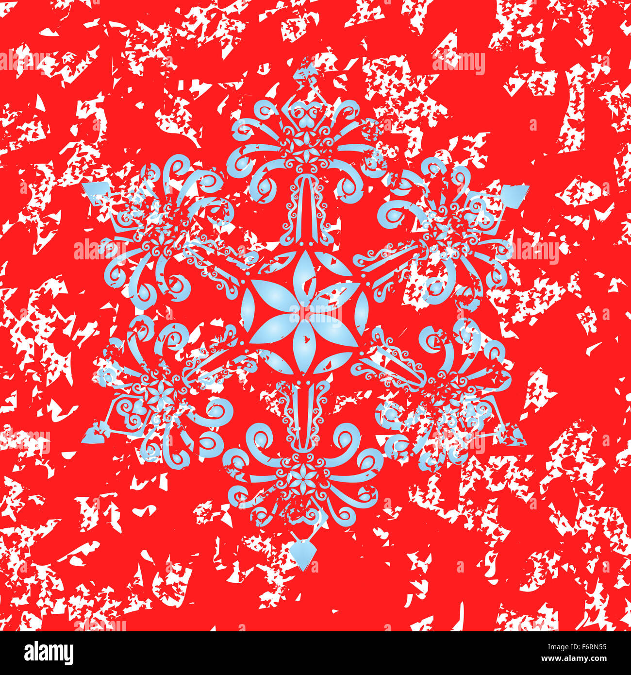 Star snowflake background Stock Photo - Alamy