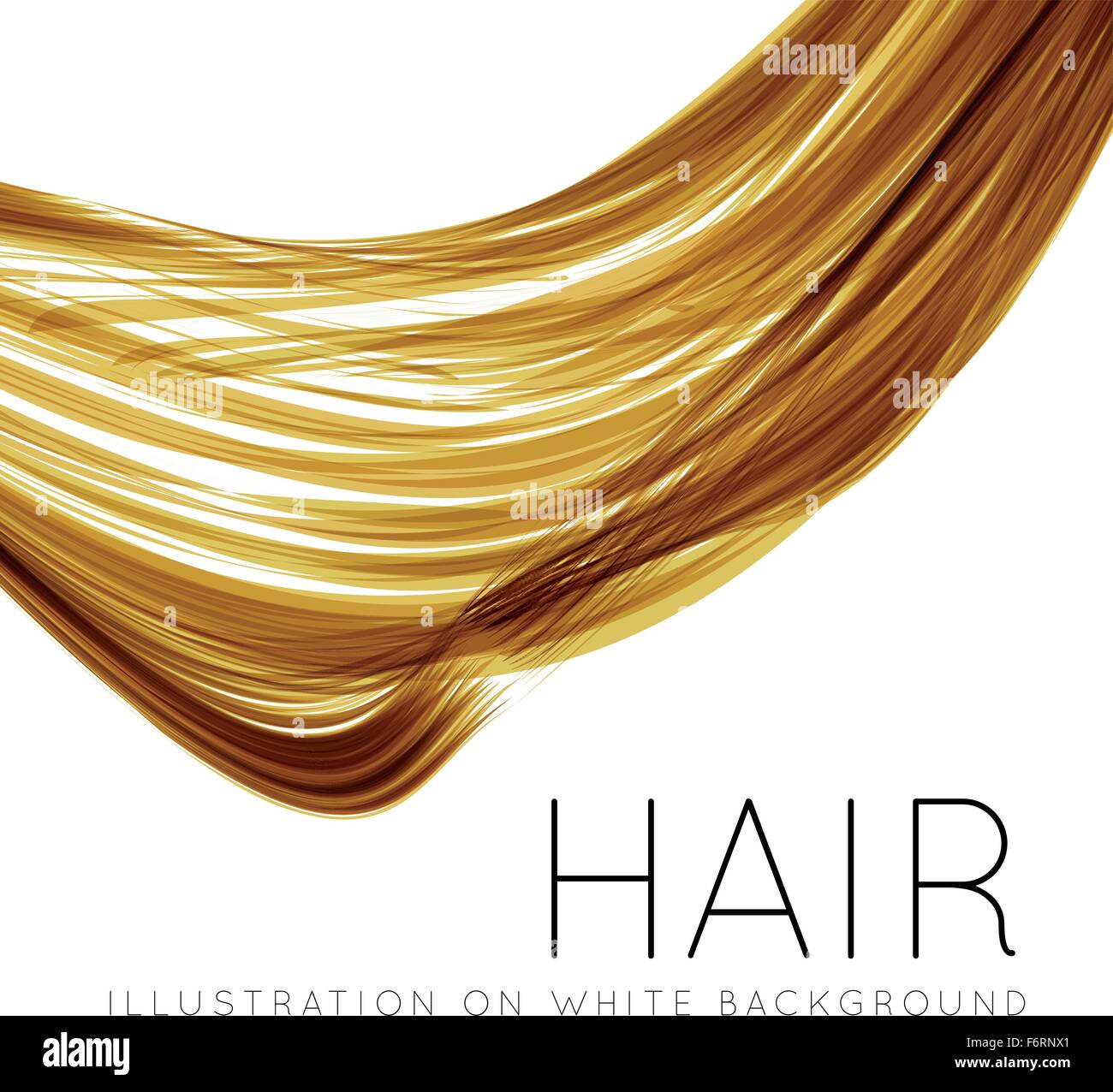 Long Hair On The Wind Stock Vector Images Alamy