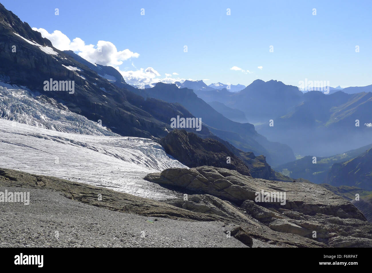 Mountains Switzerland on Bearentrek Stock Photo - Alamy