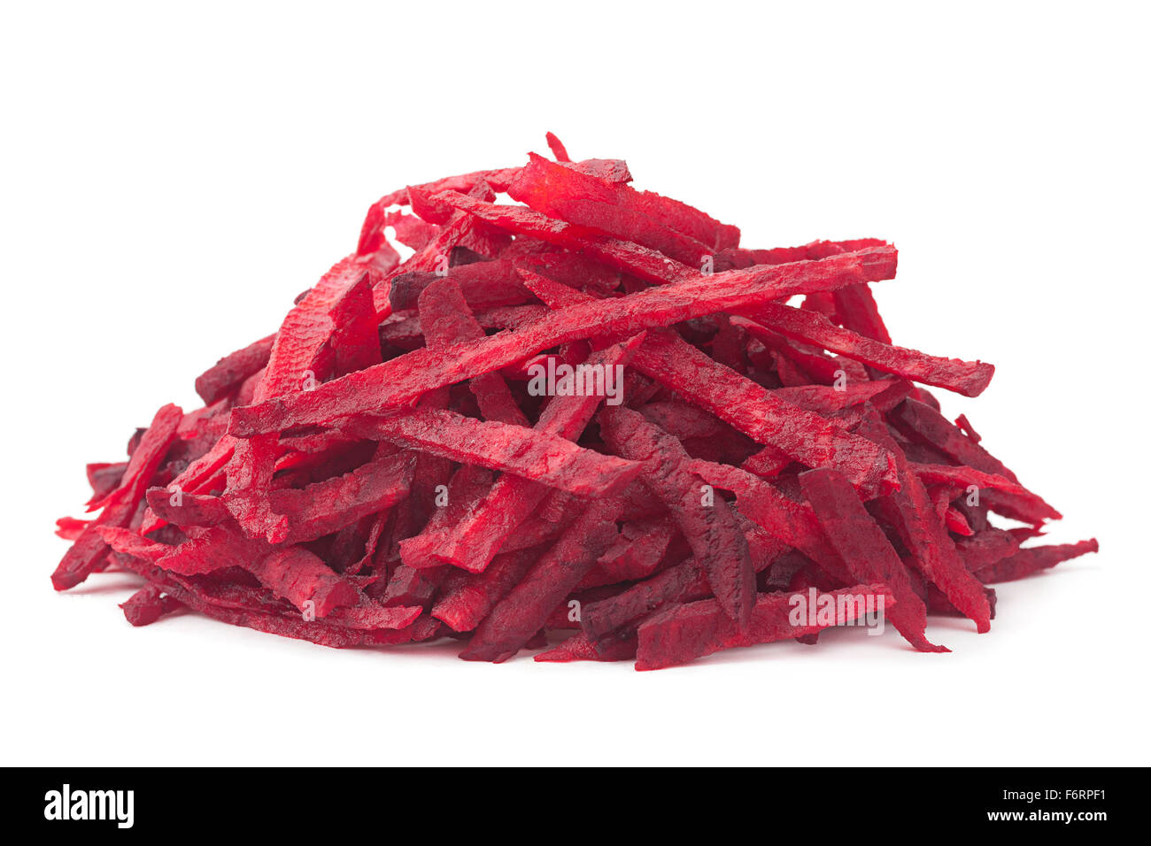 Beet vegetable chopped closeup isolated on white Stock Photo - Alamy