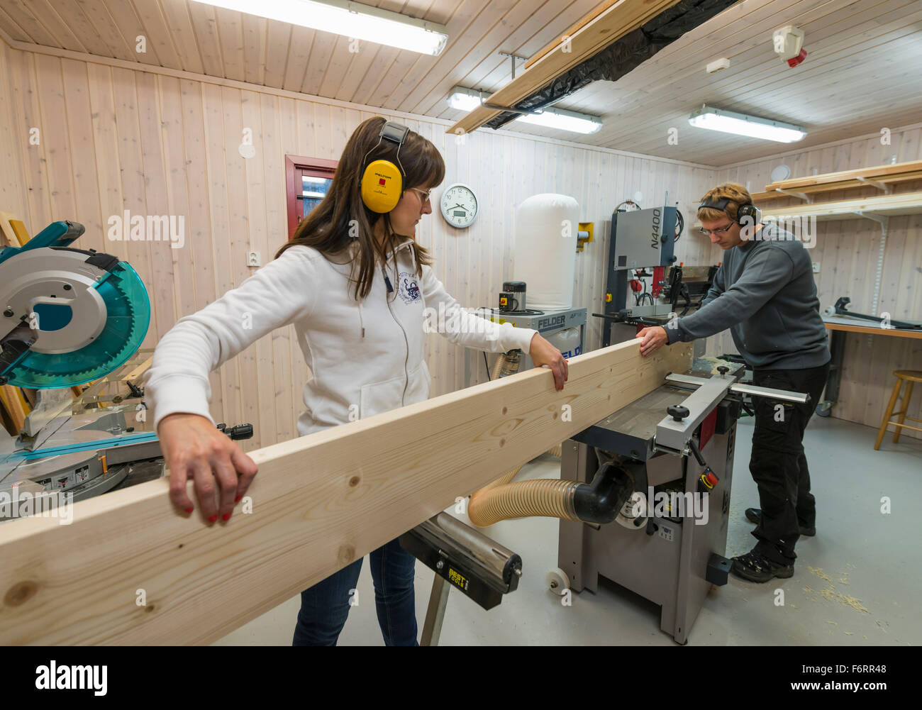 Wood planing machine hi-res stock photography and images - Alamy