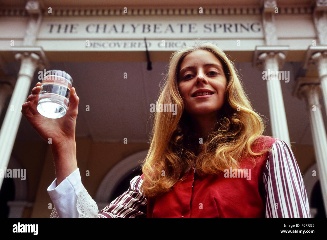 The dipper at Chalybeate Spring. The Pantiles. Tunbridge Wells. Kent ...