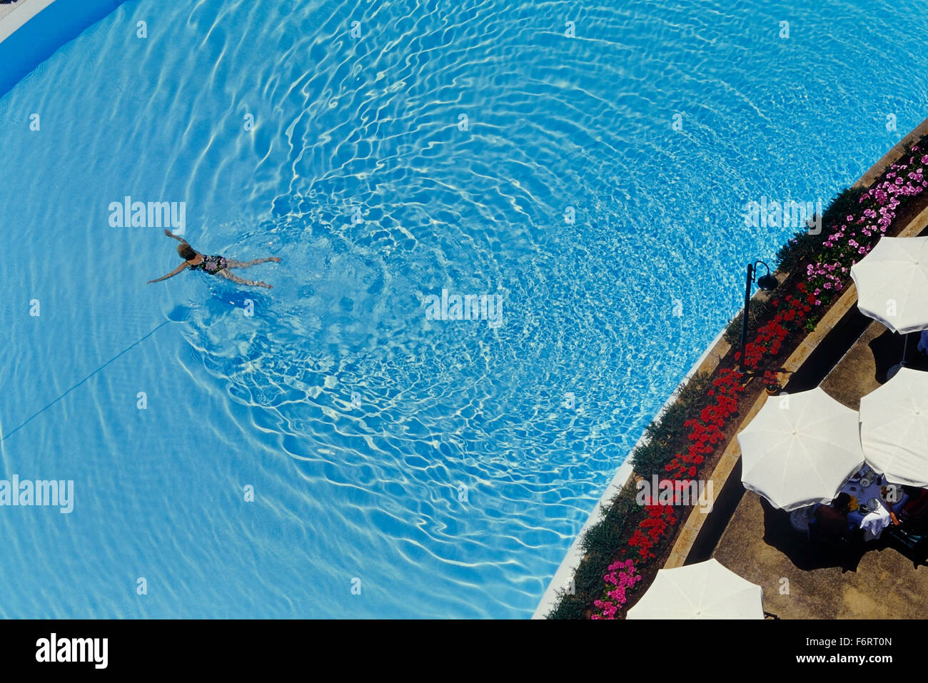 Outdoor swimming pool. Madeira. Portugal Stock Photo - Alamy