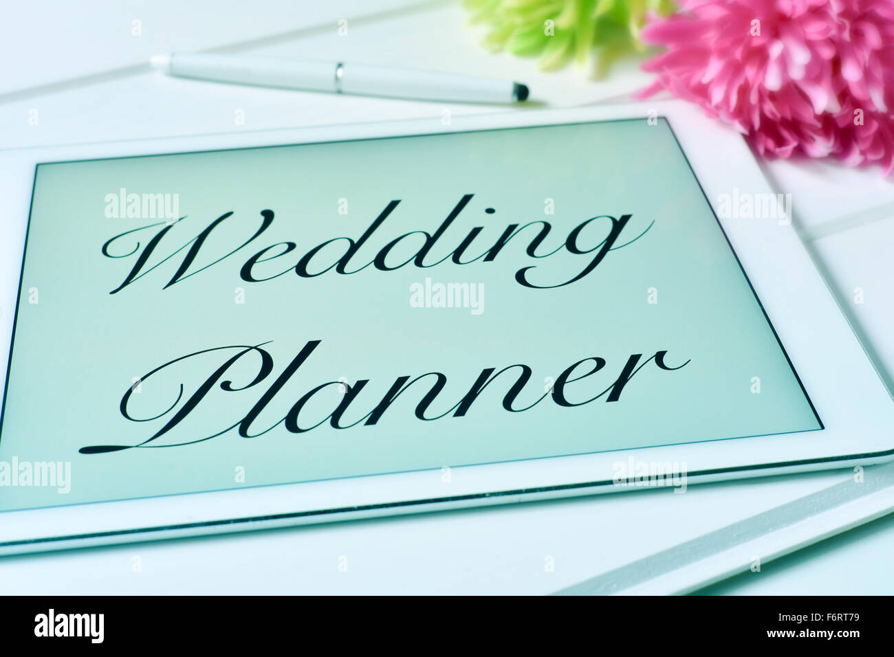 Digital planner hi-res stock photography and images - Alamy