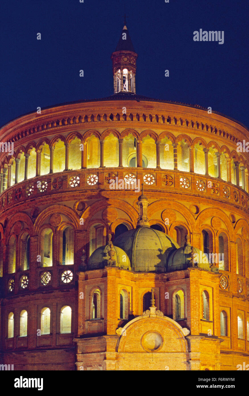 Italy, Lombardy, Crema, Santa Maria Della Croce Church, Sanctuary Stock ...