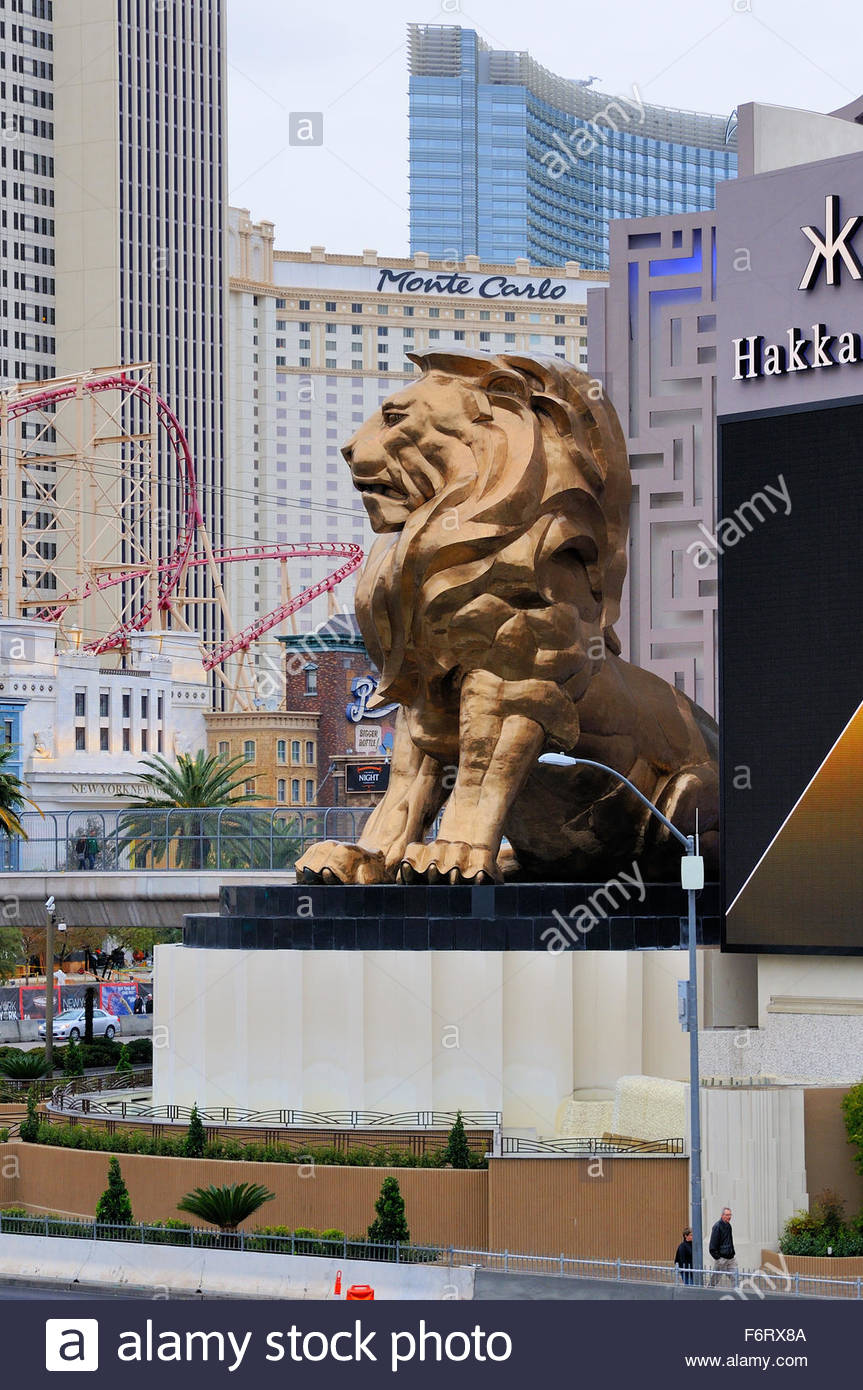 Mgm Grand Las Vegas Lion High Resolution Stock Photography and Images - Alamy