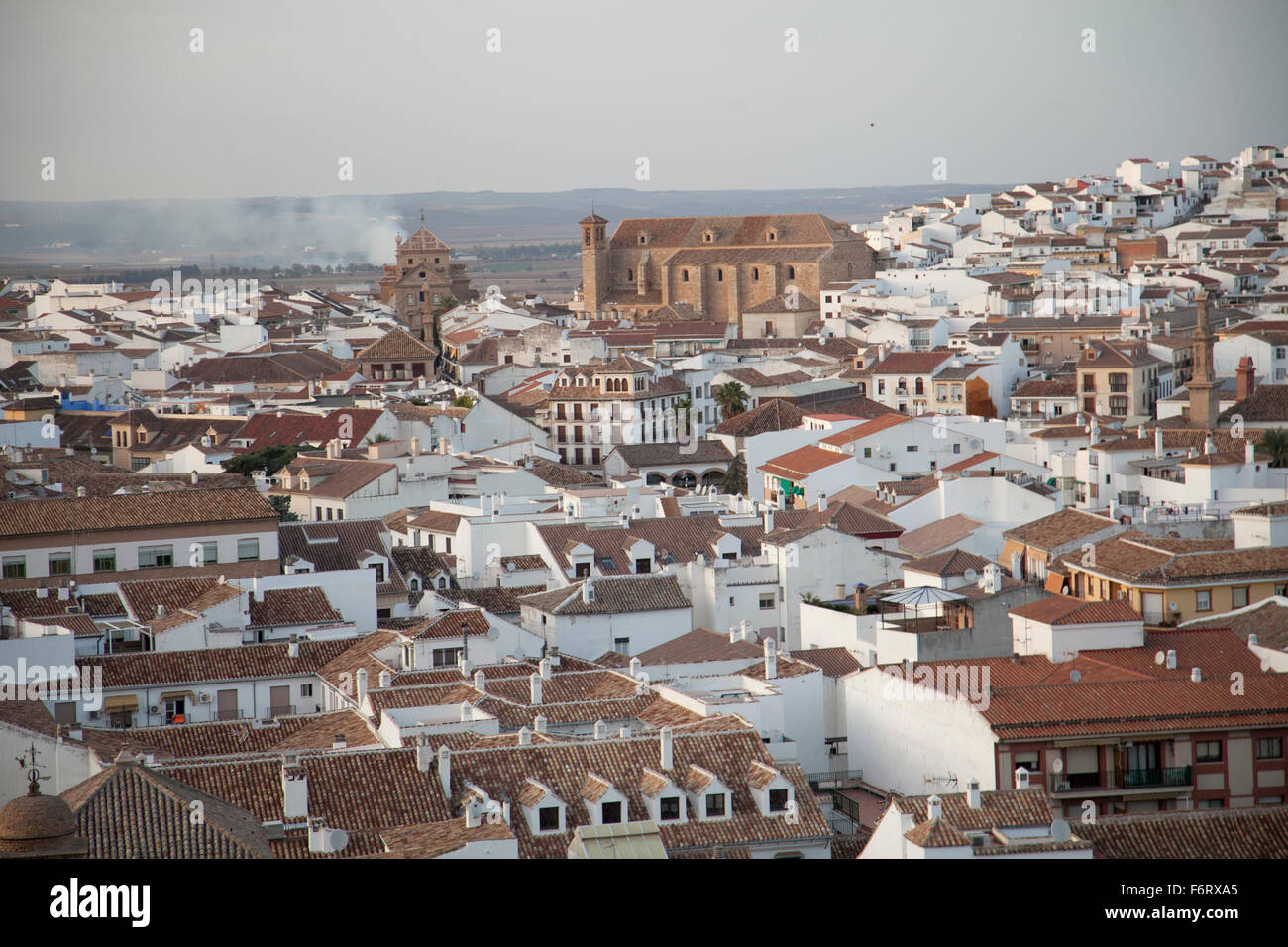 Aerial view of the town of Antequera in Malaga Stock Photo - Alamy