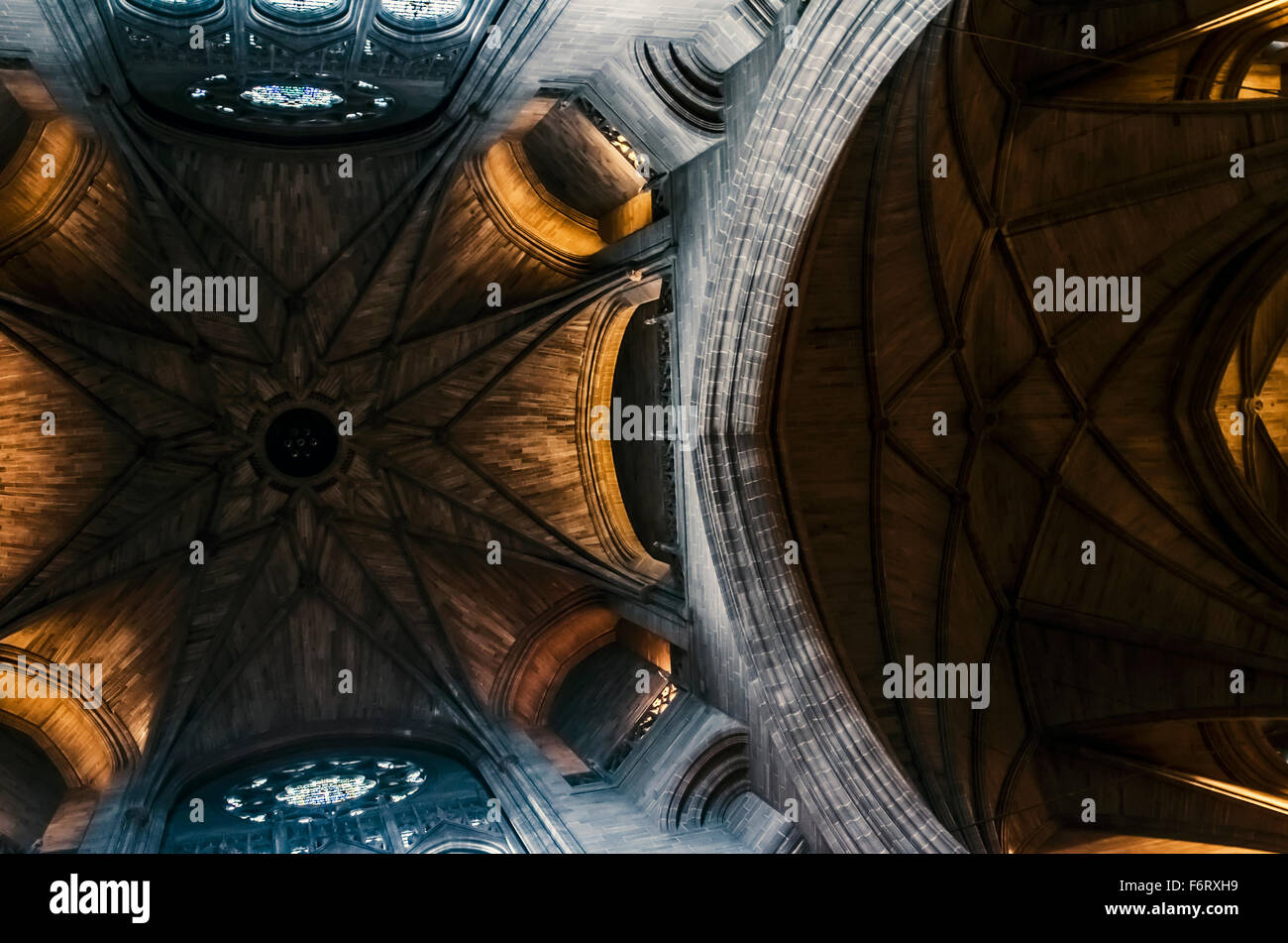 Liverpool Anglican Cathedral, Ceiling Stock Photo - Alamy