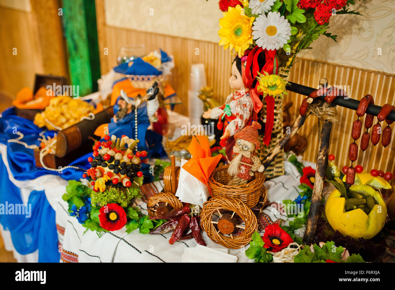 traditional wedding reception table Stock Photo - Alamy