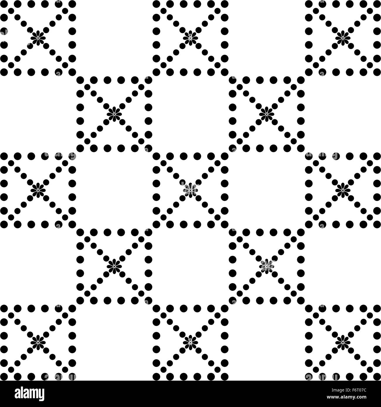 Background of seamless dots pattern Stock Photo - Alamy