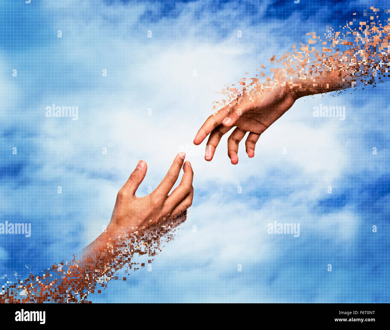 Pixelated motion design hi-res stock photography and images - Alamy