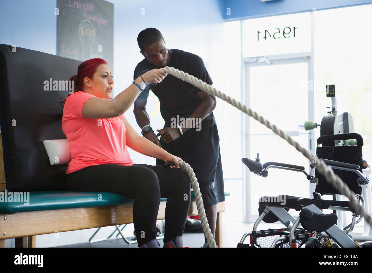 Physical trainer hi-res stock photography and images - Alamy