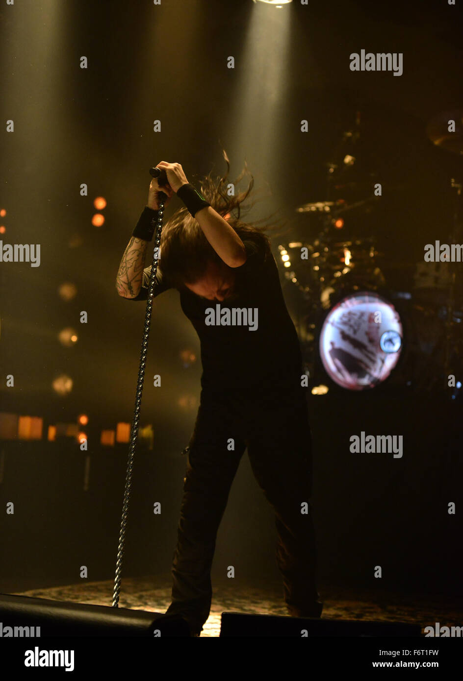 Korn perform onstage at The Fillmore Miami Beach at Jackie Gleason ...