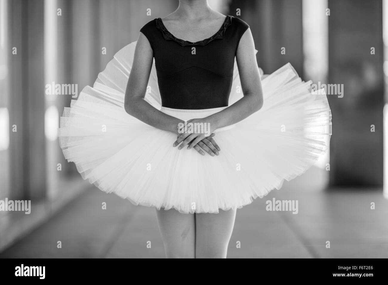 Ballet dancer wearing tutu Stock Photo - Alamy