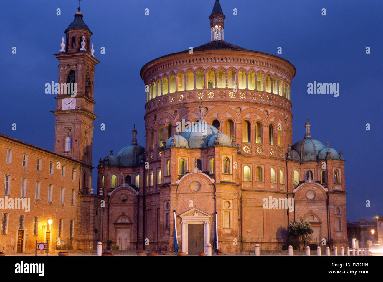 Italy, Lombardy, Crema, Santa Maria della Croce Sanctuary Stock Photo ...