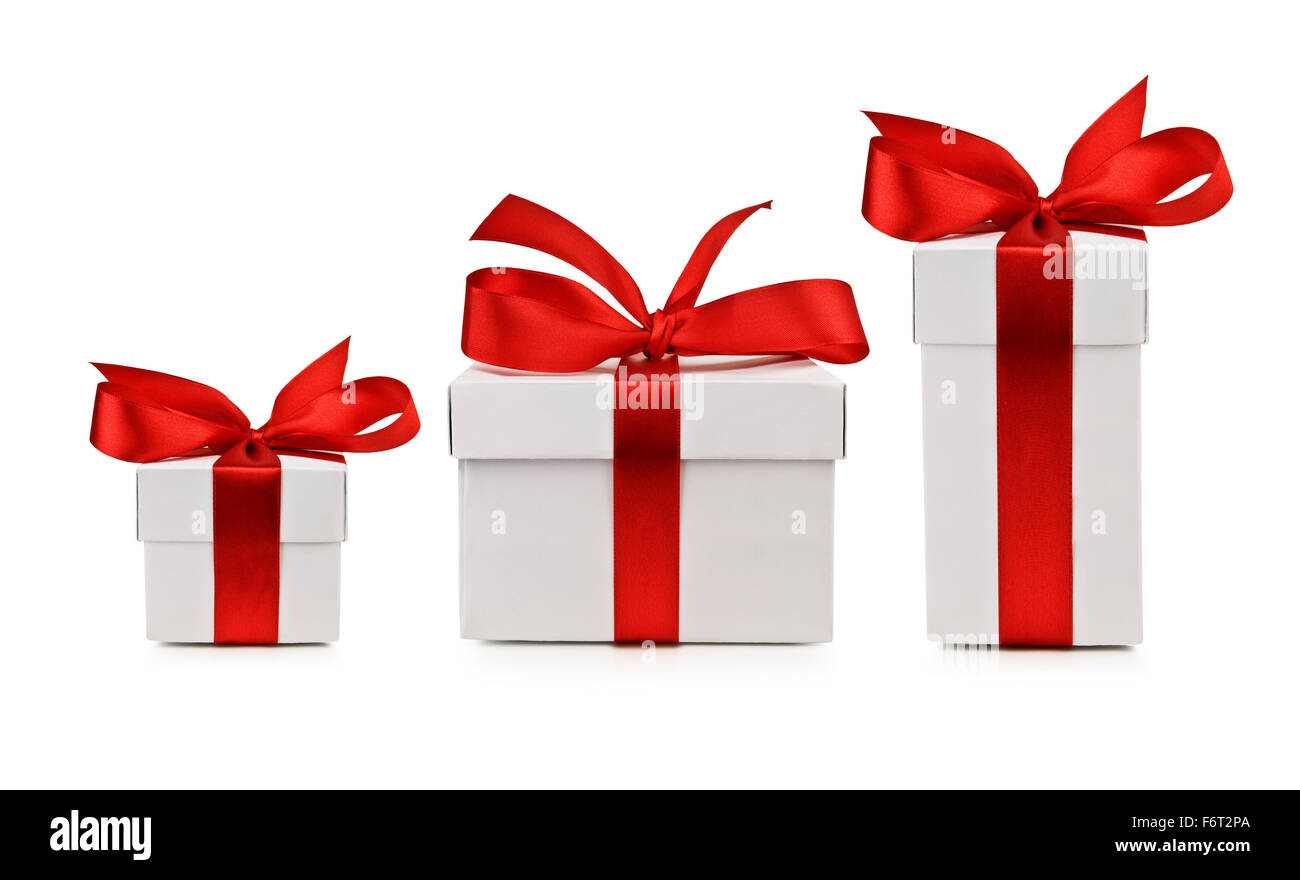 Set different gift boxes hi-res stock photography and images - Alamy