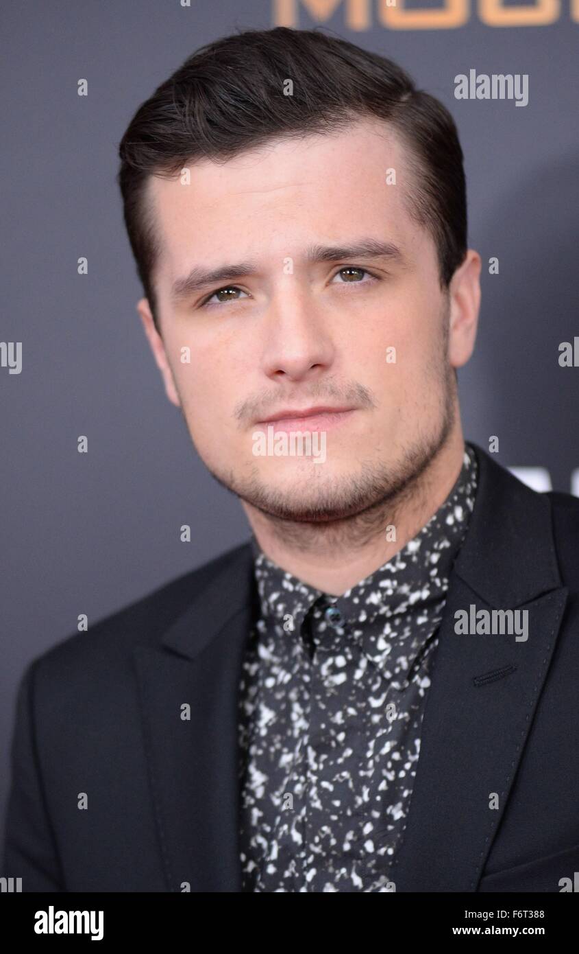 New York, NY, USA. 18th Nov, 2015. Josh Hutcherson at arrivals for THE ...
