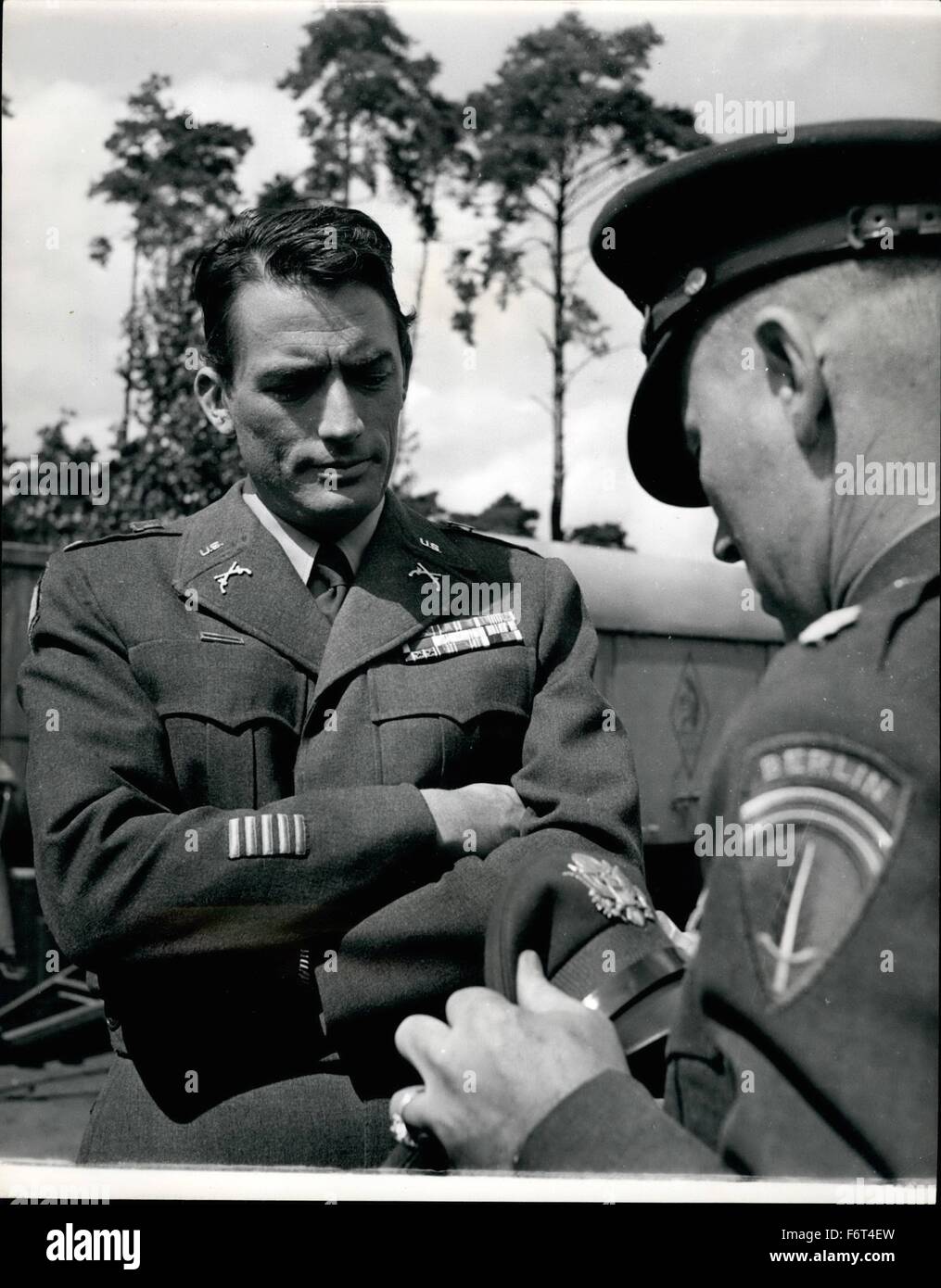 1954 - Gregory Peck stars in the new american film made in Berlin.: All ...
