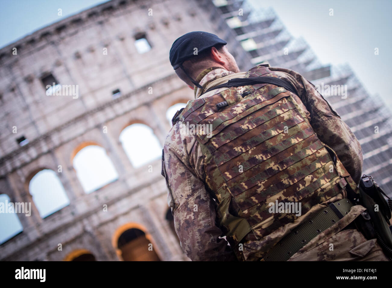 Rome, Italy. 19th Nov, 2015. Italy on alert after terrorist attacks in ...