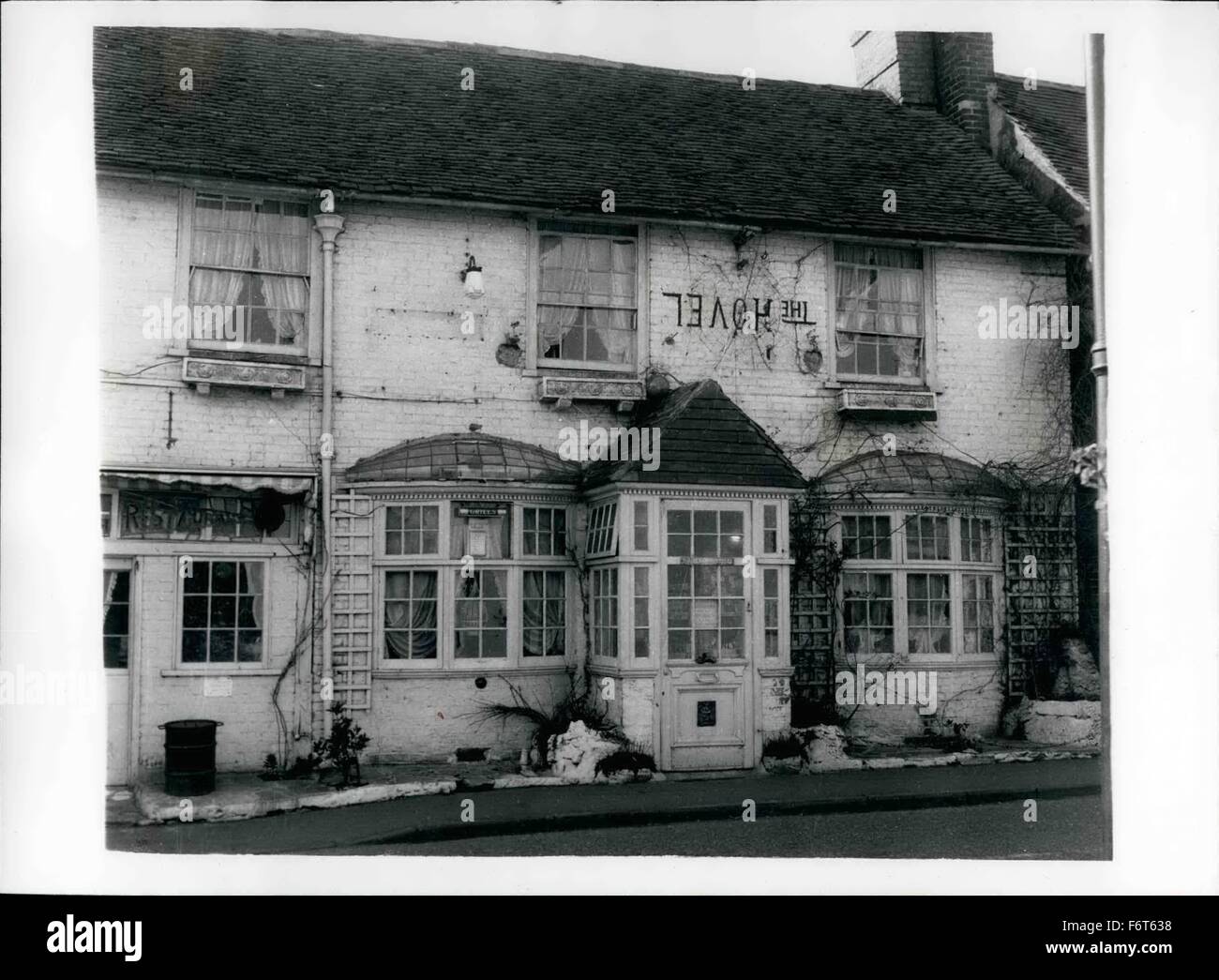 1955 - This is the view which surprises the motorist as he drives ...