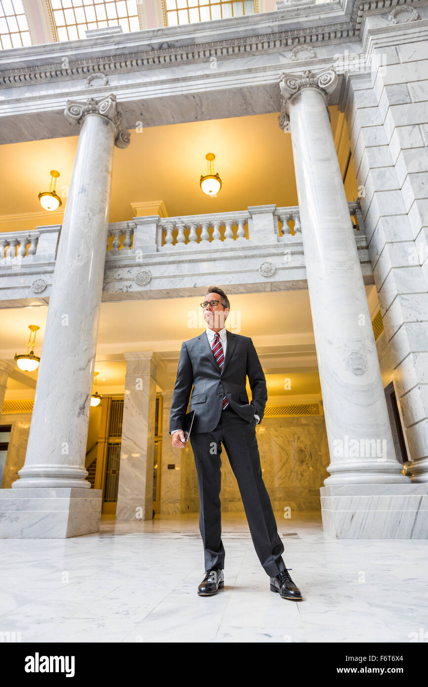 Person standing front courthouse hi-res stock photography and images ...