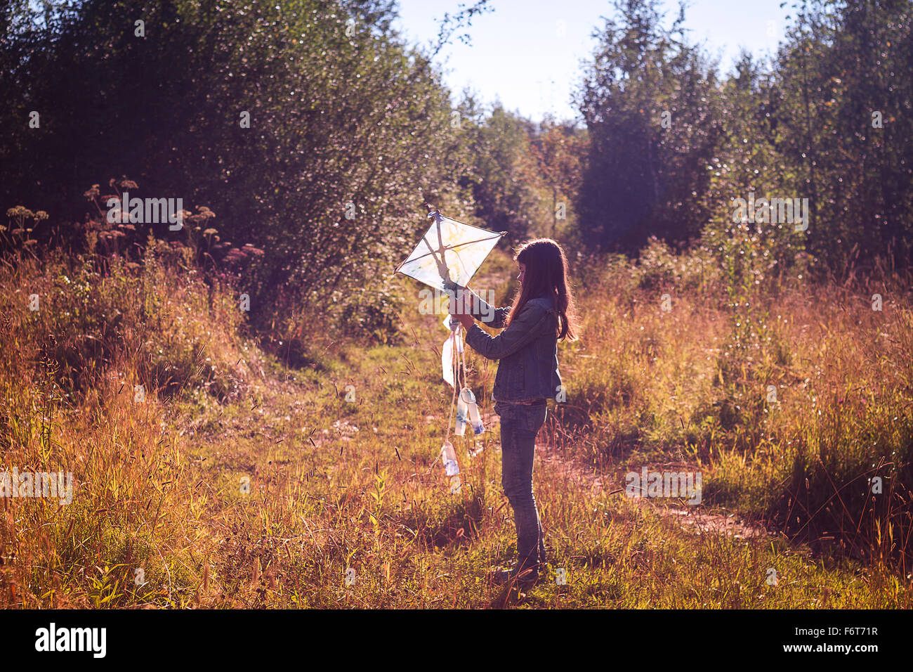 Holding Kite High Resolution Stock Photography and Images - Alamy
