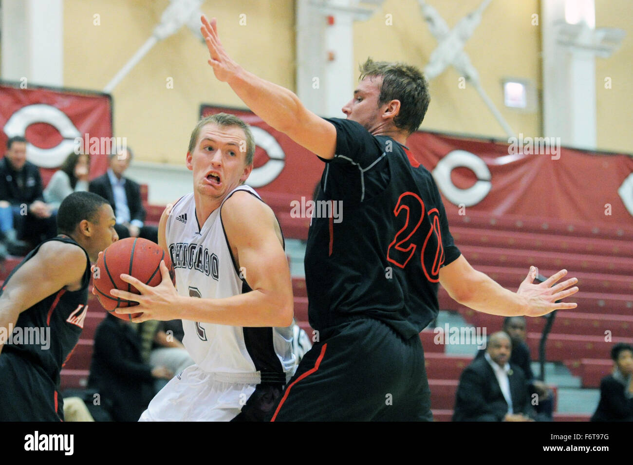 November 17, 2015:Chicago forward Collin Barthel (2) controls the ball ...
