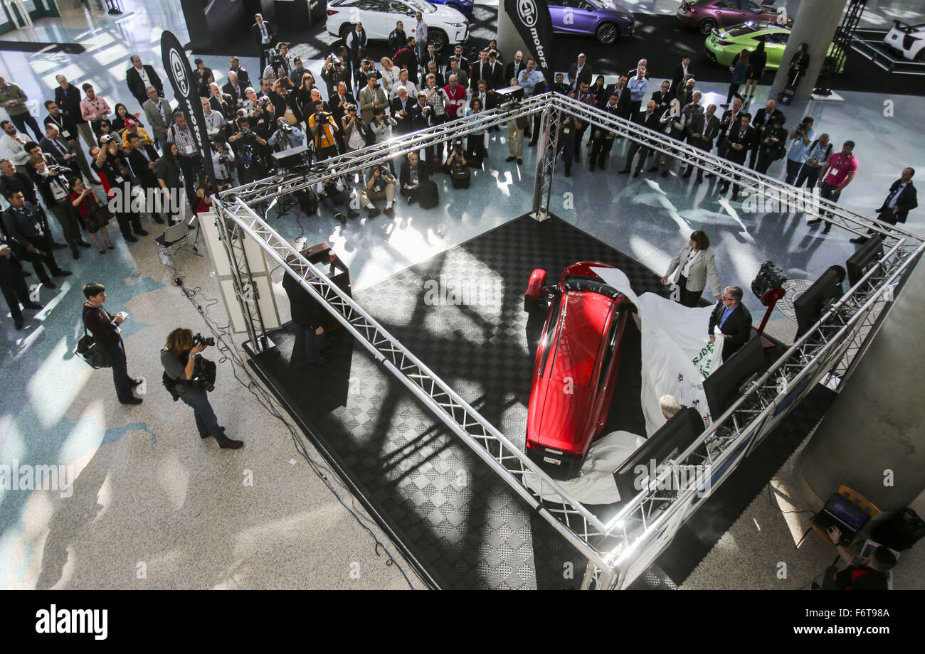 Los Angeles, California, USA. 19th Nov, 2015. The P5 Prototype Vehicle ...