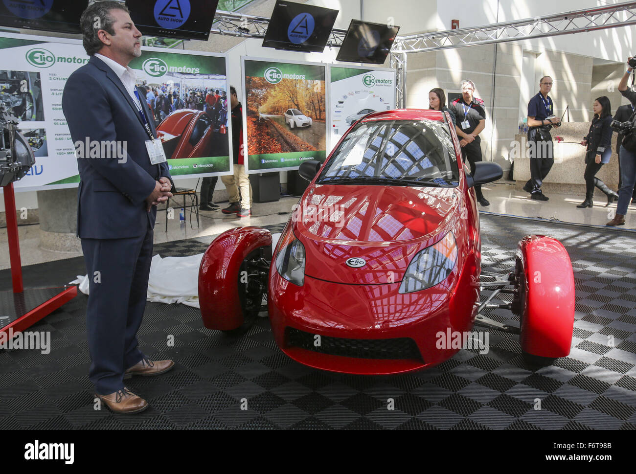 Los Angeles, California, USA. 19th Nov, 2015. The P5 Prototype Vehicle ...