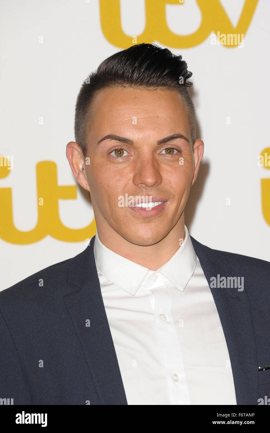 London, UK. 19th November, 2015. Bobby Norris attending the ITV GALA at ...