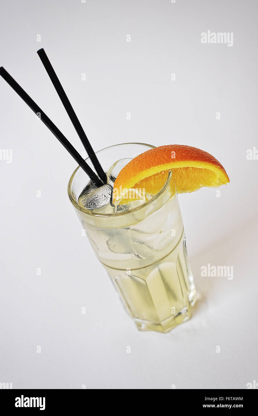 ice tea isolated on the white background Stock Photo - Alamy