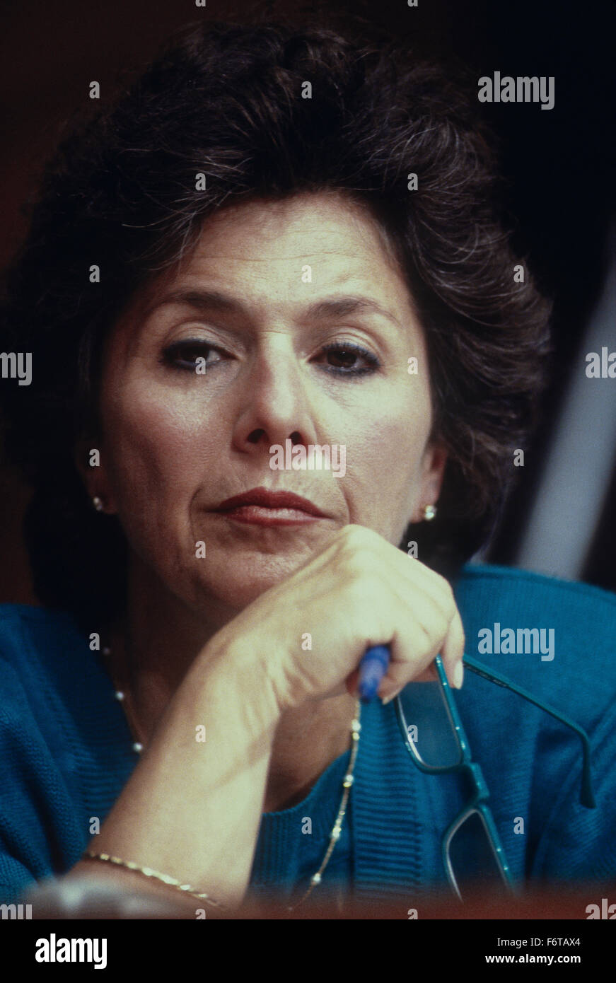 Washington, DC. 1993 Senator Barbara Levy Boxer the junior United ...