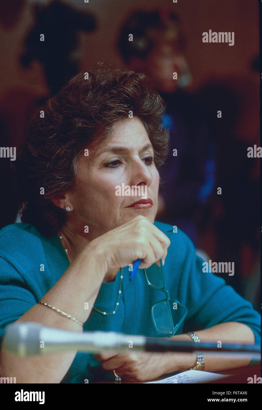 Washington, DC. 1993 Senator Barbara Levy Boxer the junior United ...