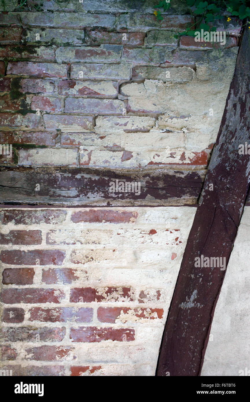 Rotting timbered house Stock Photo - Alamy