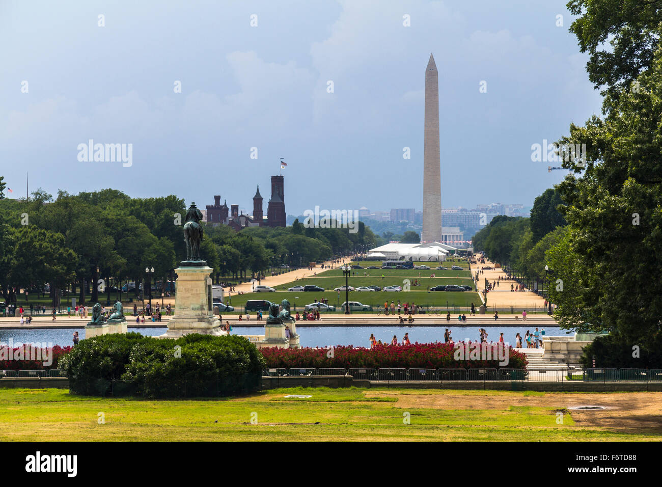 Memorial Monument in Washington Stock Photo - Alamy