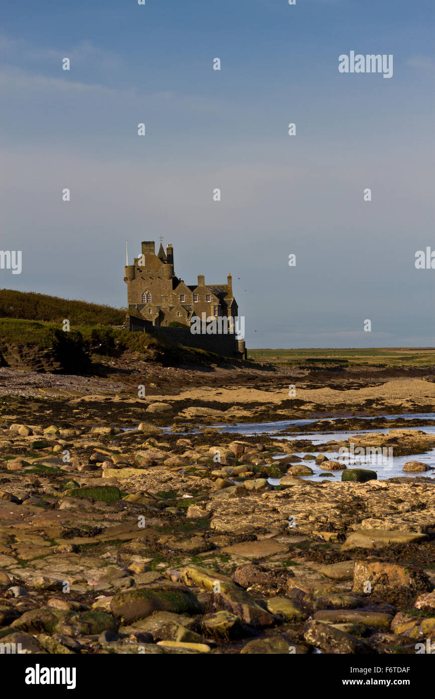 Wick, Ackergill Tower Stock Photo - Alamy