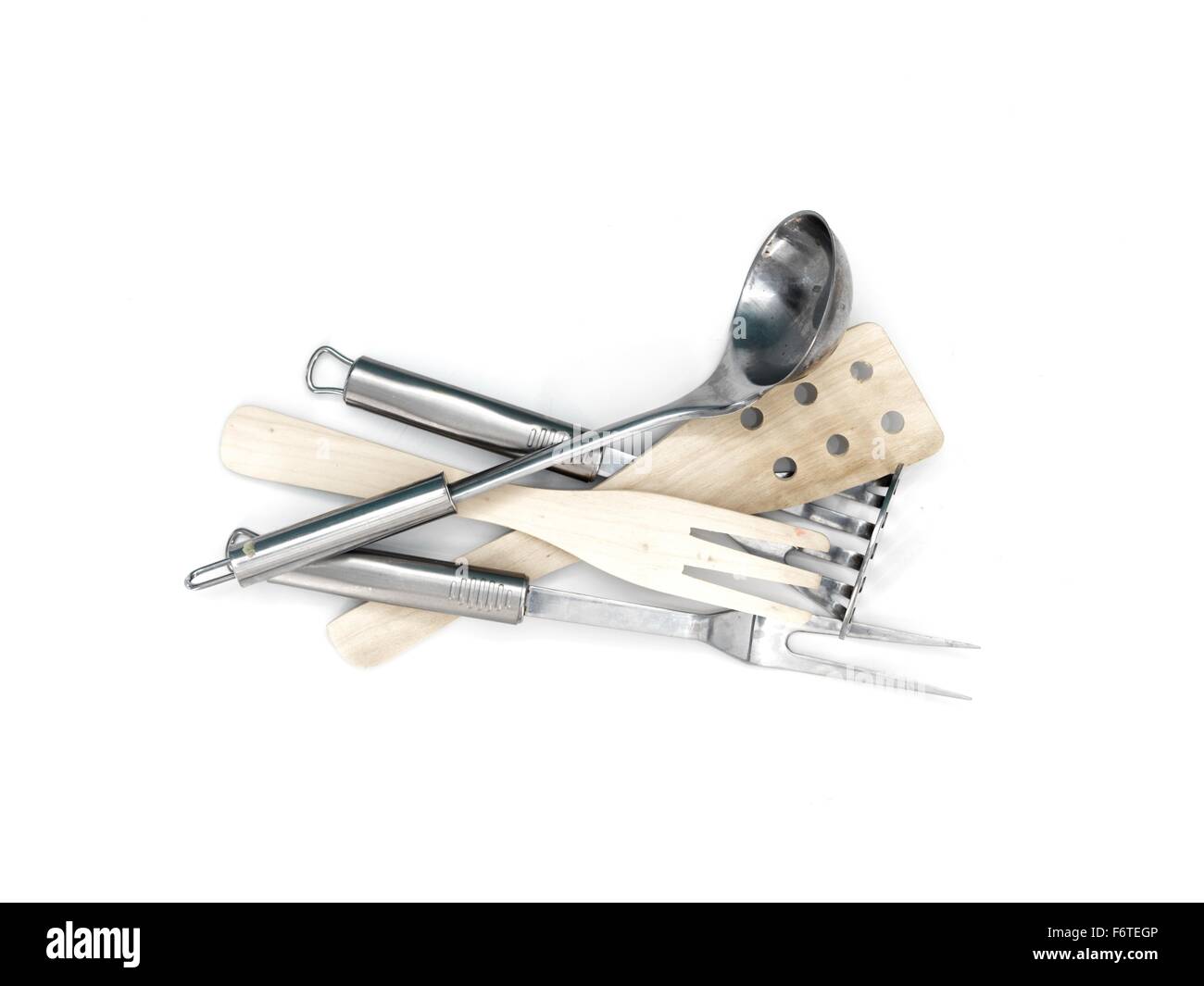 A studio photo of kitchen utensils Stock Photo - Alamy