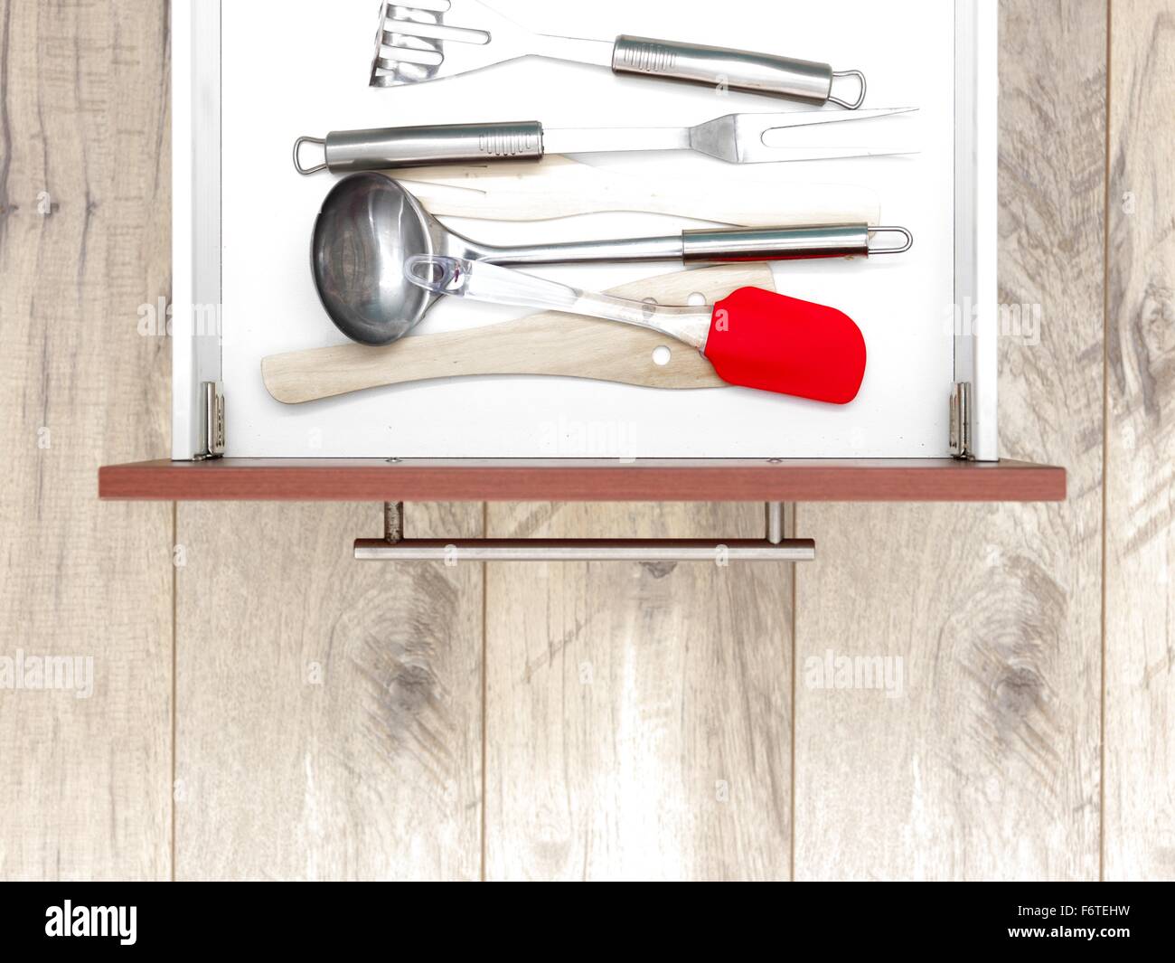 A studio photo of a kitchen draw Stock Photo - Alamy